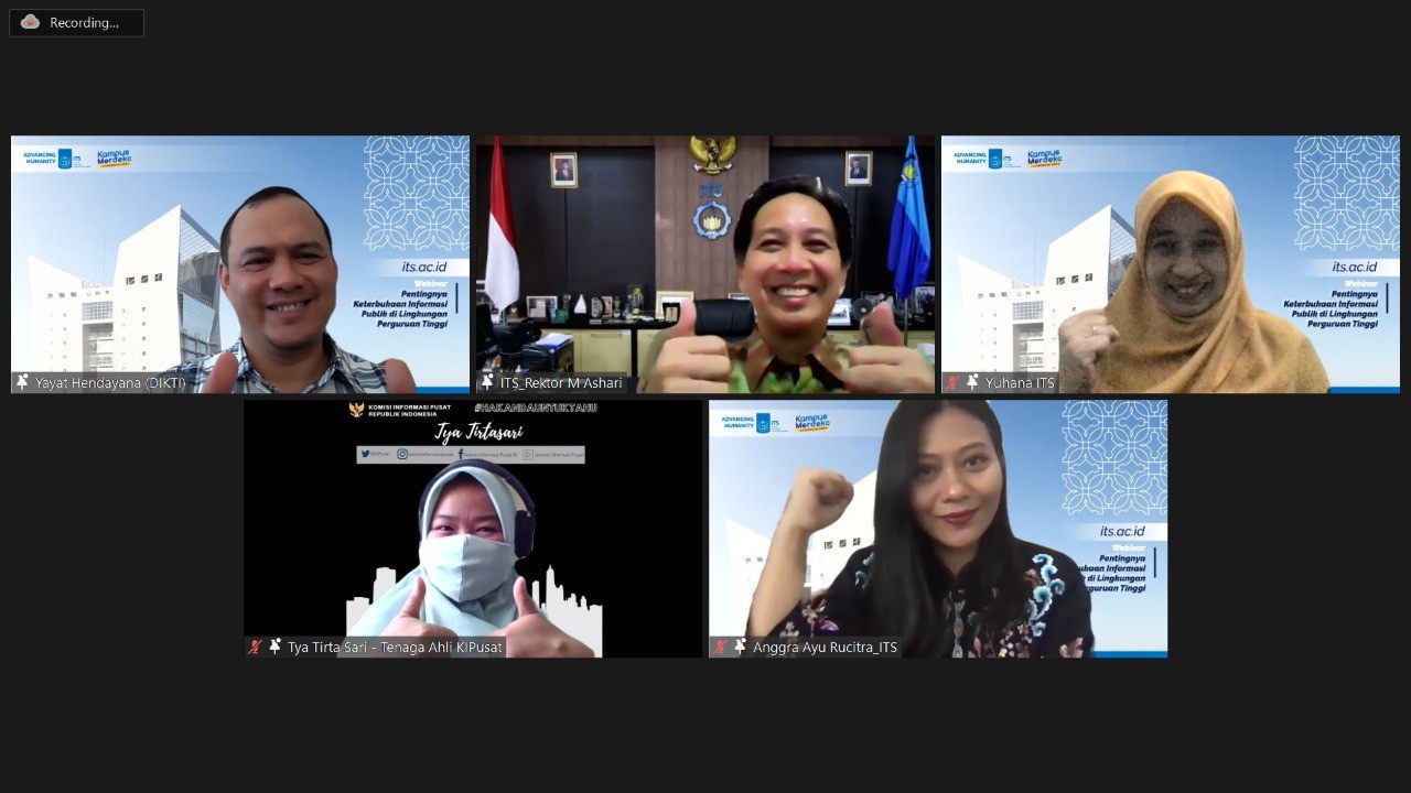 ITS Sosialisasikan Pentingnya Keterbukaan Informasi Publik | Blog - Eventkampus.com