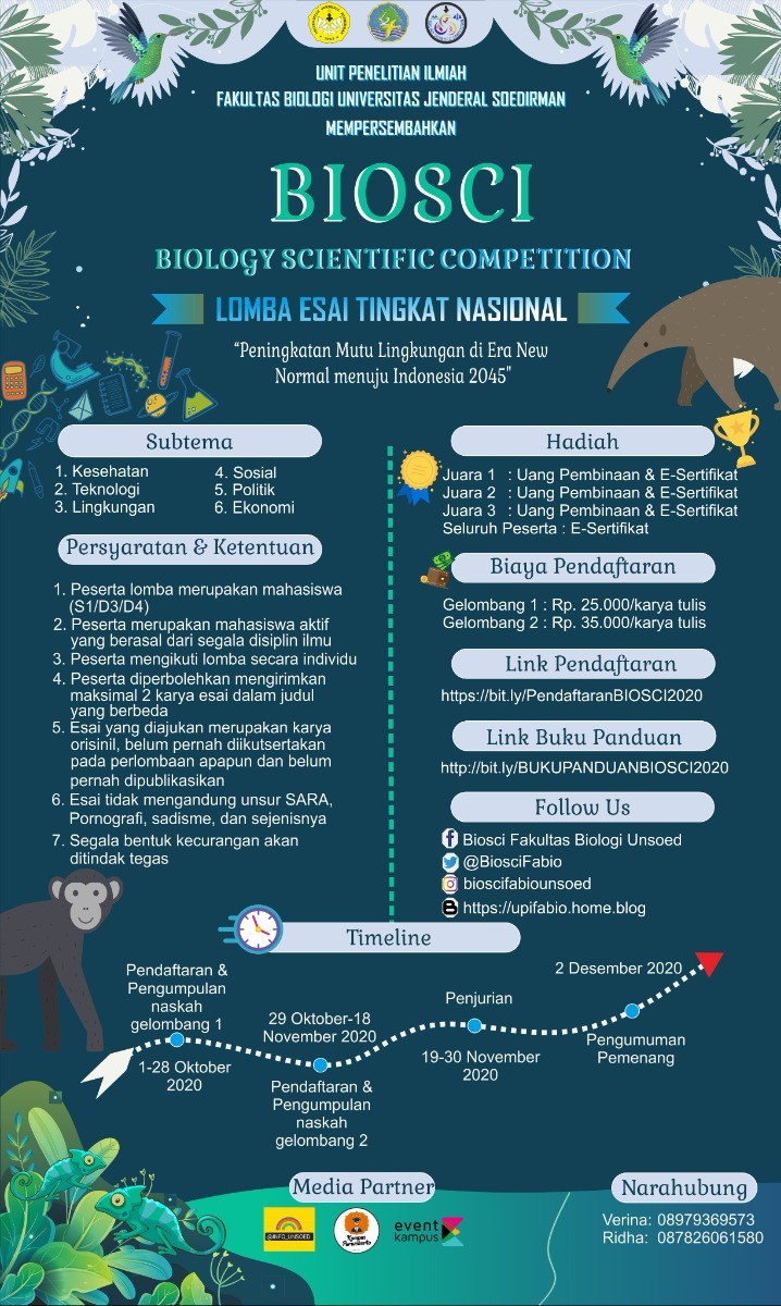 BIOLOGY SCIENTIFIC COMPETITION | Event - Eventkampus.com