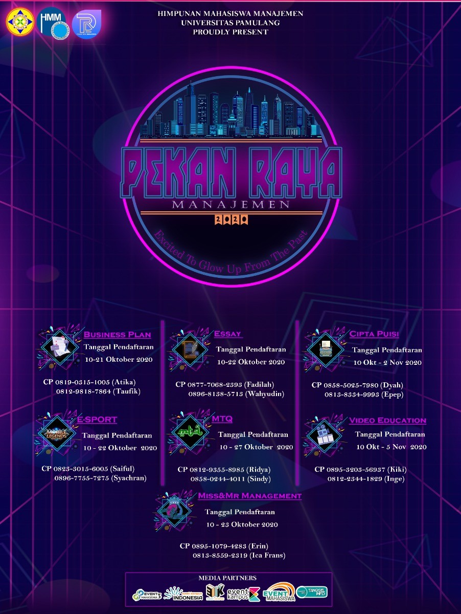 HIMPUNAN MAHASISWA MANAJEMEN PROUDLY PRESENT | Event - Eventkampus.com