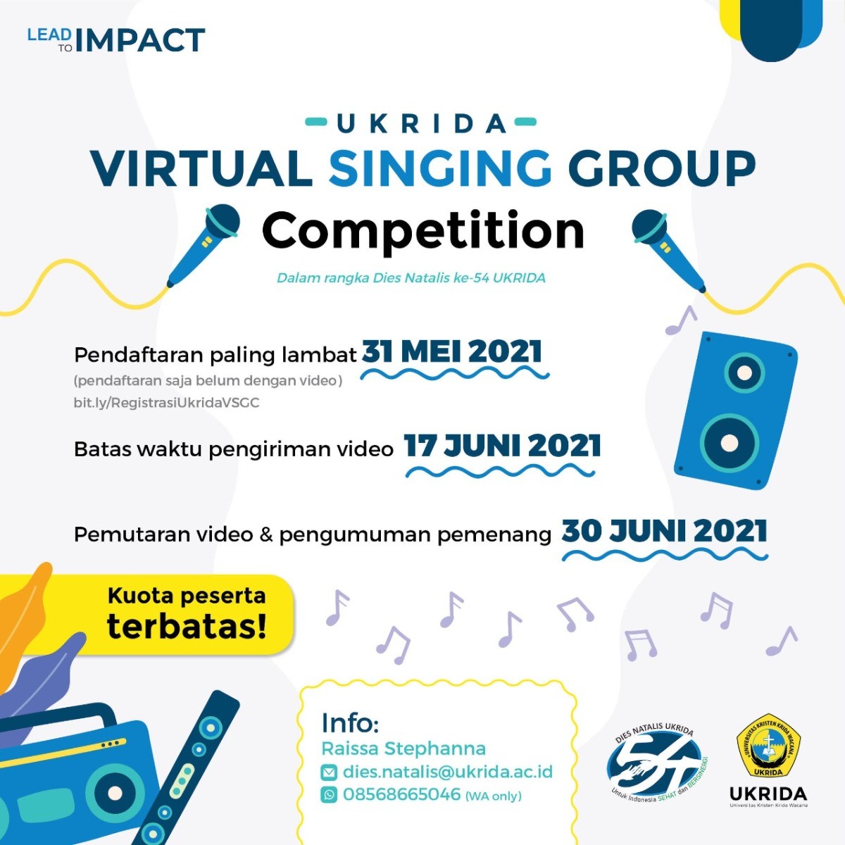 UKRIDA Virtual Singing Group Competition | Event - Eventkampus.com