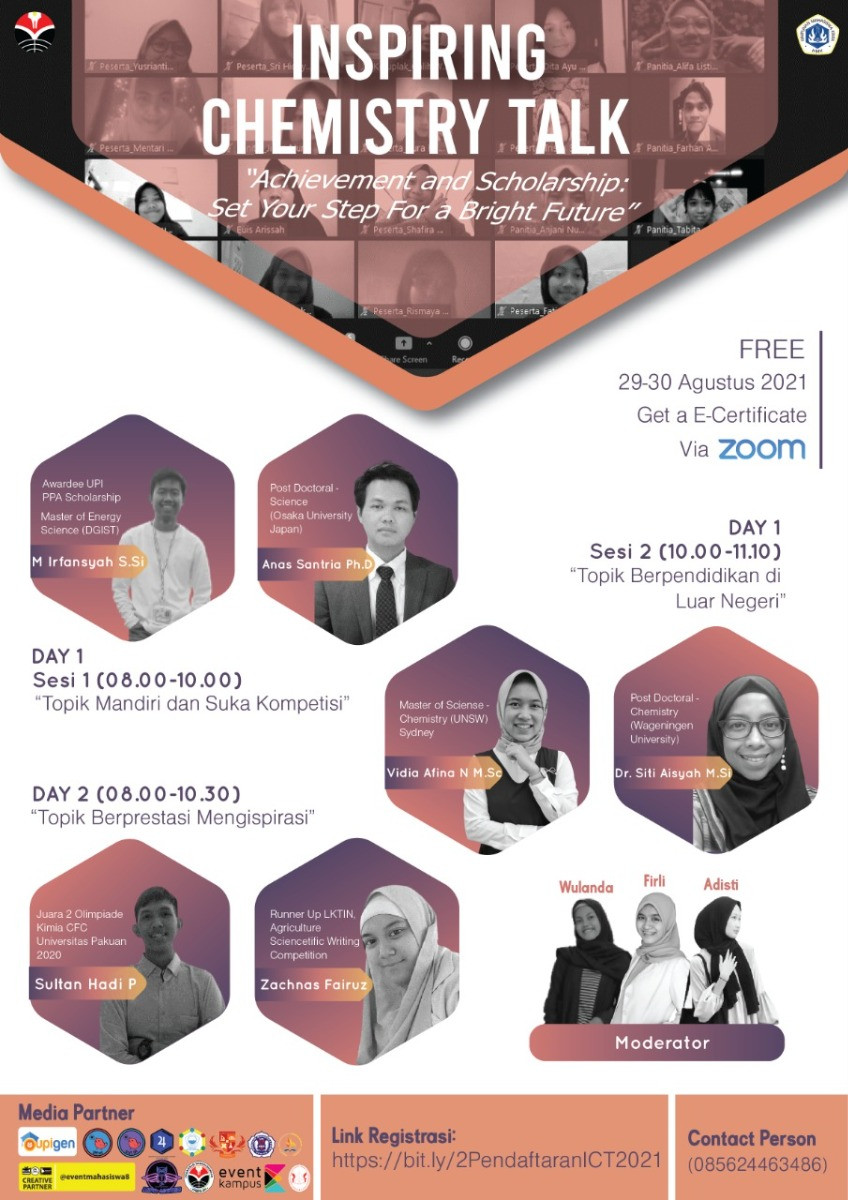INSPIRING CHEMISTRY TALK 2021 | Event - Eventkampus.com