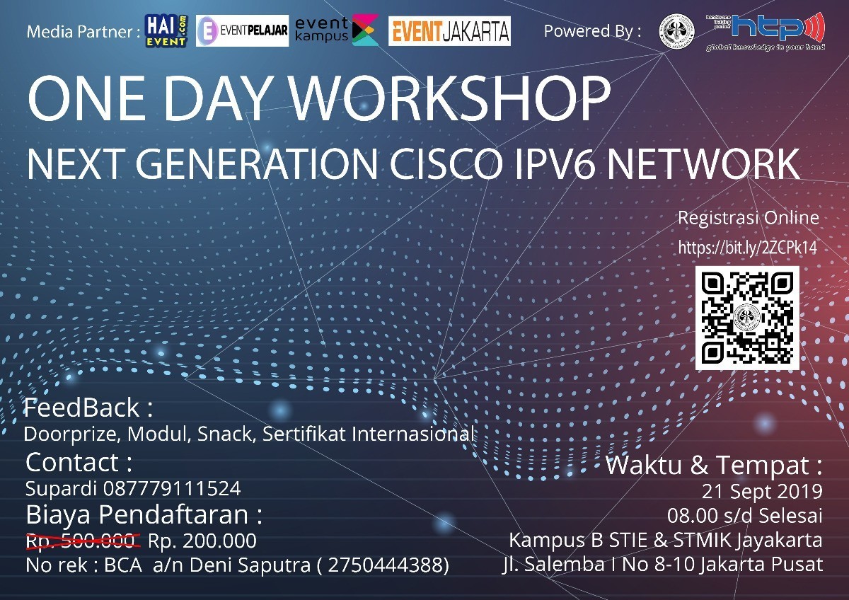 " ONE DAY WORKSHOP NEXT GENERATION CISCO IPV6 NETWORK " | Event - Eventkampus.com