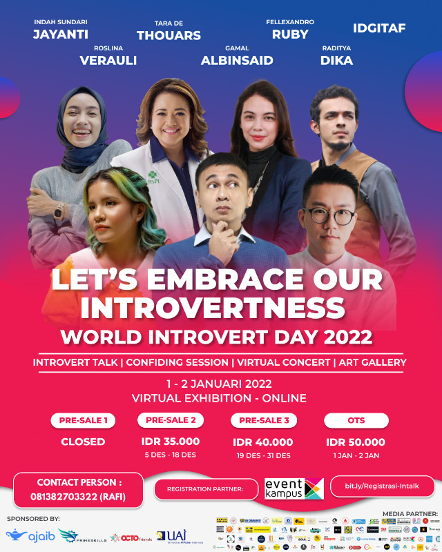 LEOIWID 2022 [Let’s Embrace Our Introvertness World Introvert Day 2022 ...