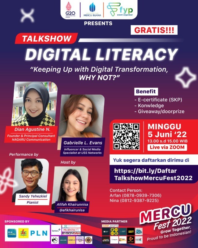 Digital Literacy Talkshow: "Keeping Up with Digital Transformation, WHY ...