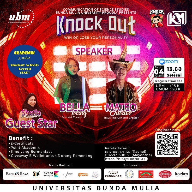 Webinar "KNOCK OUT"! | Event - Eventkampus.com