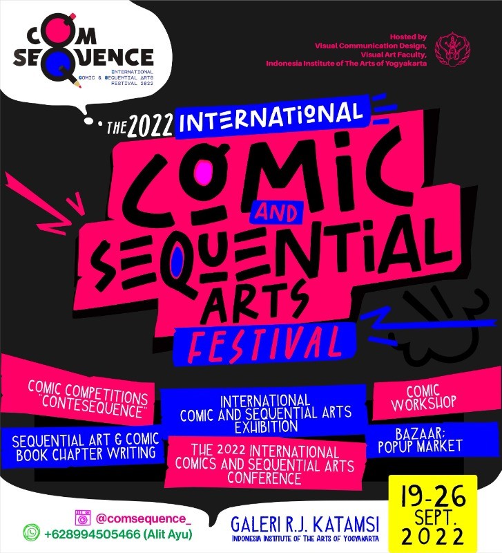 𝗖𝗼𝗺𝗦𝗲𝗾𝘂𝗲𝗻𝗰𝗲 𝟮𝟬𝟮𝟮, 𝗜𝗻𝘁𝗲𝗿𝗻𝗮𝘁𝗶𝗼𝗻𝗮𝗹 𝗖𝗼𝗺𝗶𝗰 𝗮𝗻𝗱 𝗦𝗲𝗾𝘂𝗲𝗻𝘁𝗶𝗮𝗹 𝗔𝗿𝘁𝘀 𝗙𝗲𝘀𝘁𝗶𝘃𝗮𝗹 ...