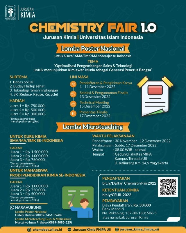 Chemistry Fair 1.0 | Event - Eventkampus.com