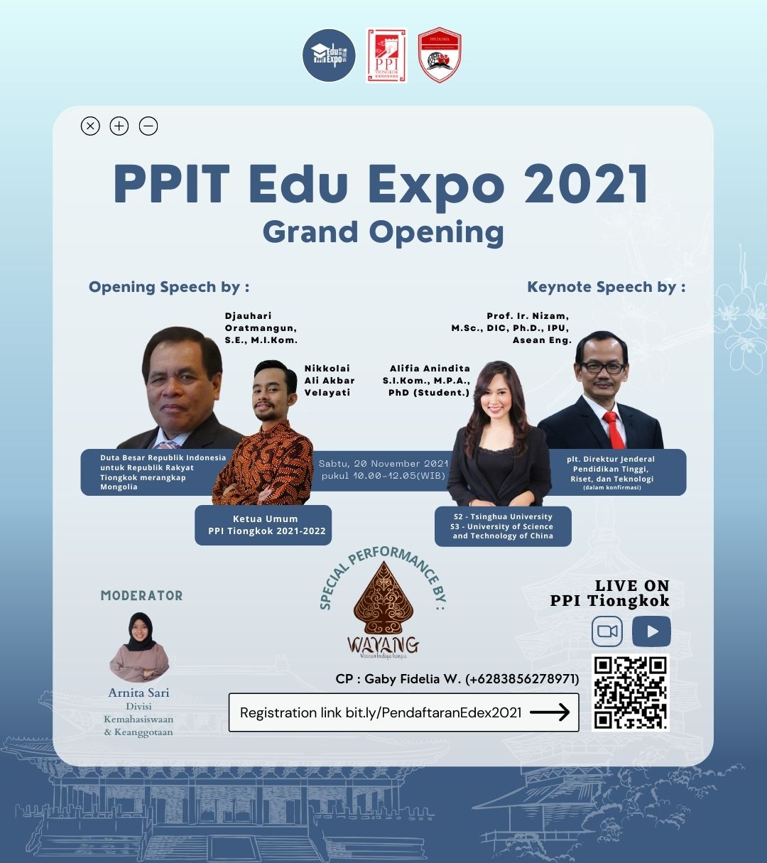 💥Grand Opening PPI Tiongkok Edu Expo 2021💥 | Event - Eventkampus.com
