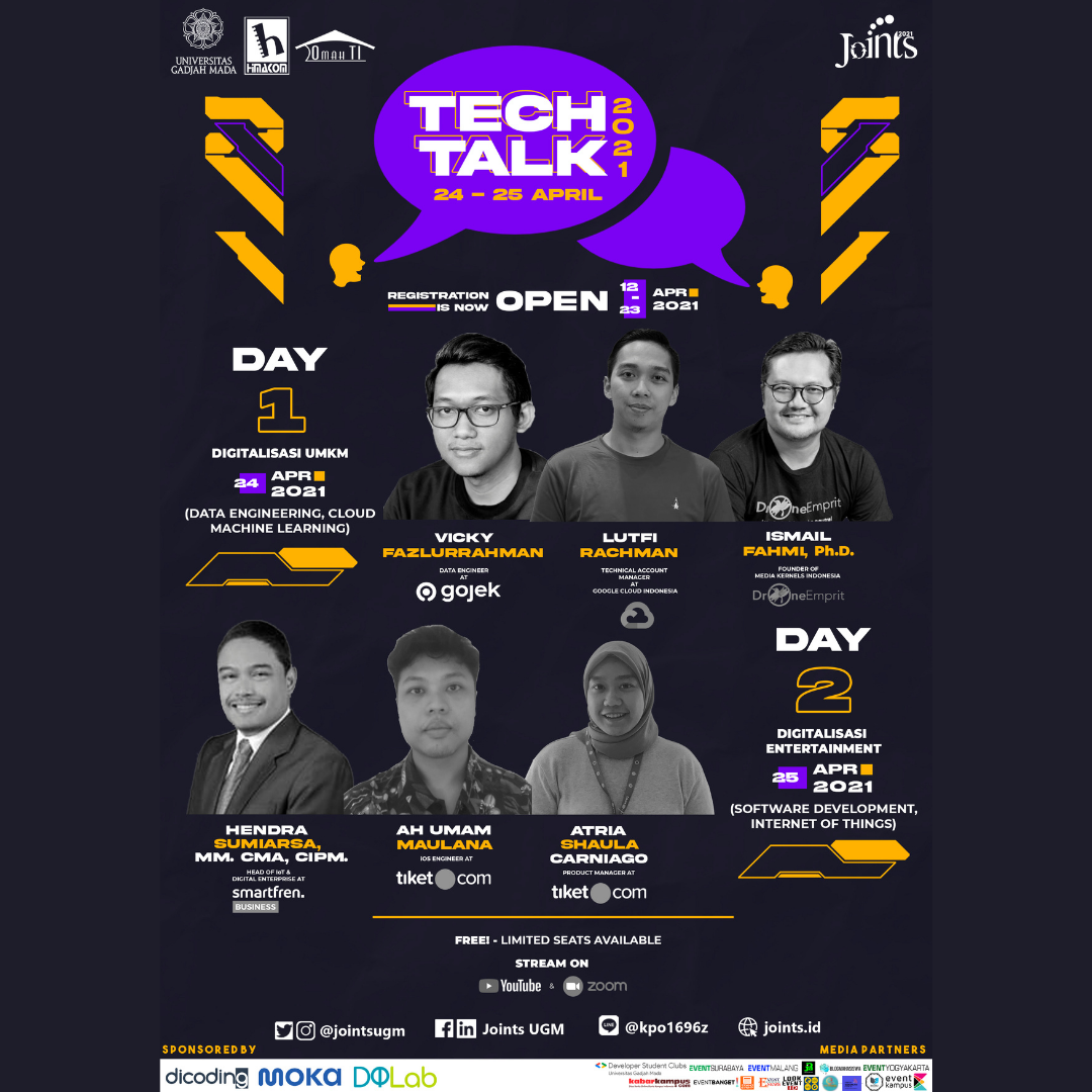 [ENRICH YOUR KNOWLEDGE WITH TECHTALK] | Event - Eventkampus.com