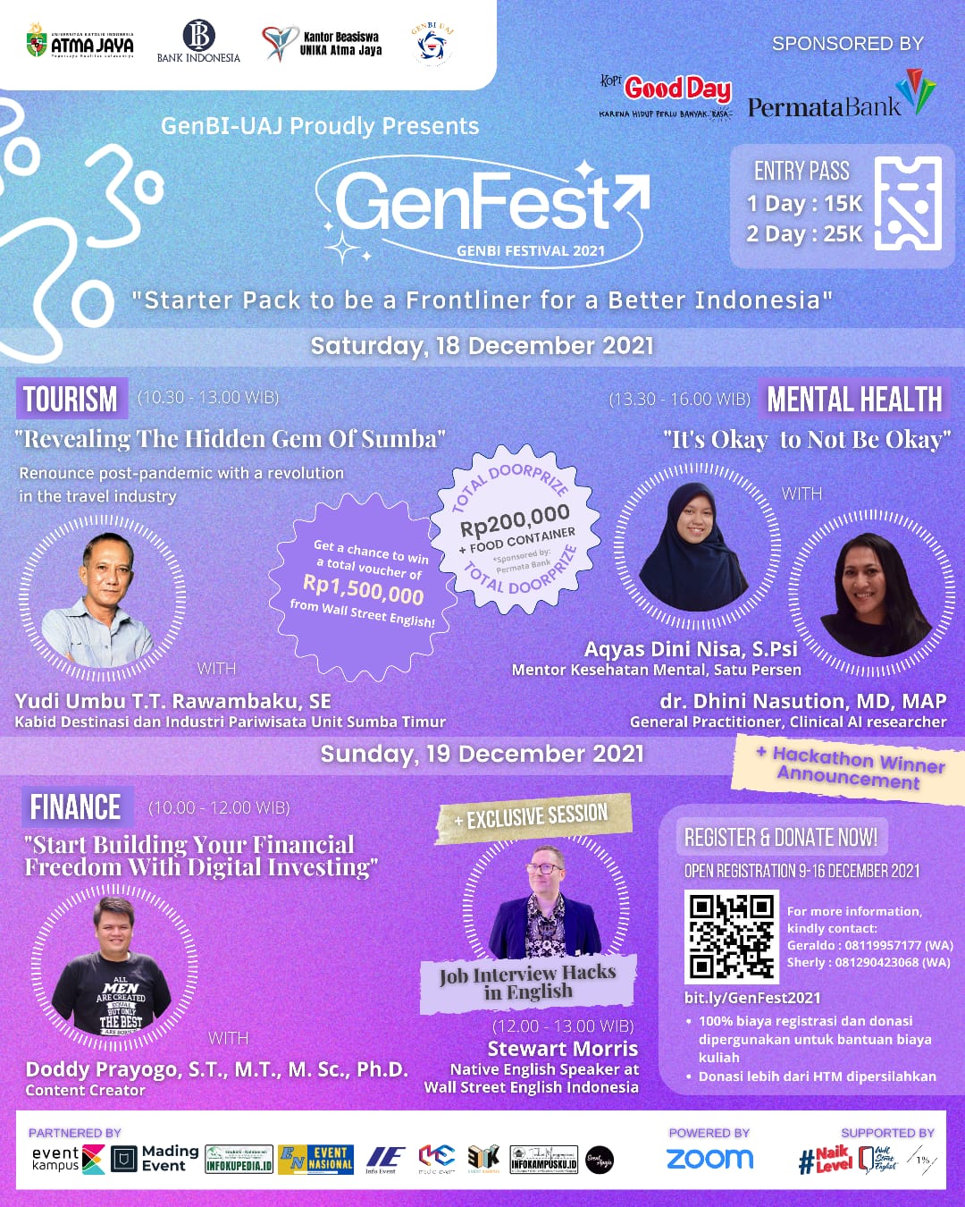 𝐆𝐞𝐧𝐁𝐈 – 𝐔𝐀𝐉 𝐅𝐞𝐬𝐭𝐢𝐯𝐚𝐥 𝟐𝟎𝟐𝟏 (𝐆𝐞𝐧𝐅𝐞𝐬𝐭) "𝘚𝘵𝘢𝘳𝘵𝘦𝘳 𝘗𝘢𝘤𝘬 𝘵𝘰 𝘣𝘦 𝘢 𝘍𝘳𝘰𝘯𝘵𝘭𝘪𝘯𝘦𝘳 ...